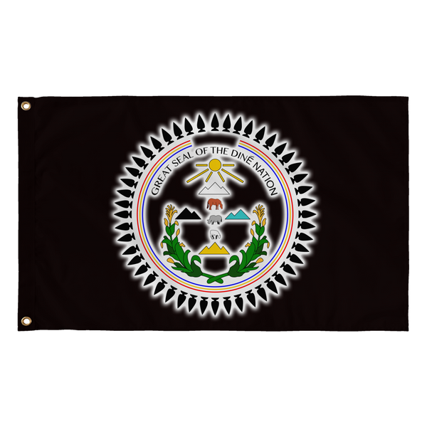 Diné Nation Seal Flag – N8V Movement